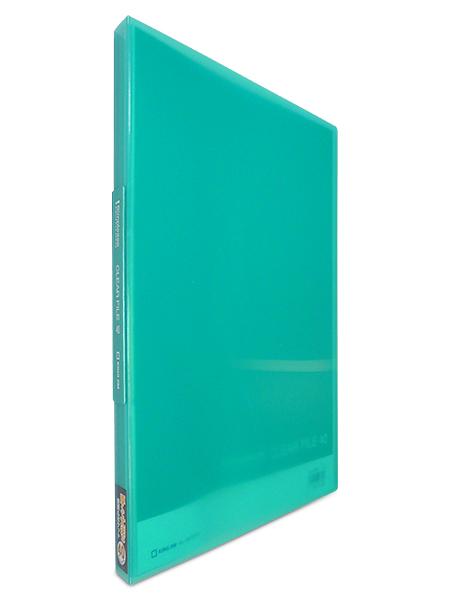 シンプリーズクリアファイル透明40P緑 186TSPWミト 【ファイル 通販サイト】 ブングショップドットコム